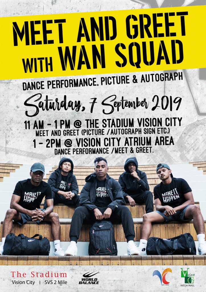 MEET & GREET WITH THE WAN SQUAD SCREW – Vision City