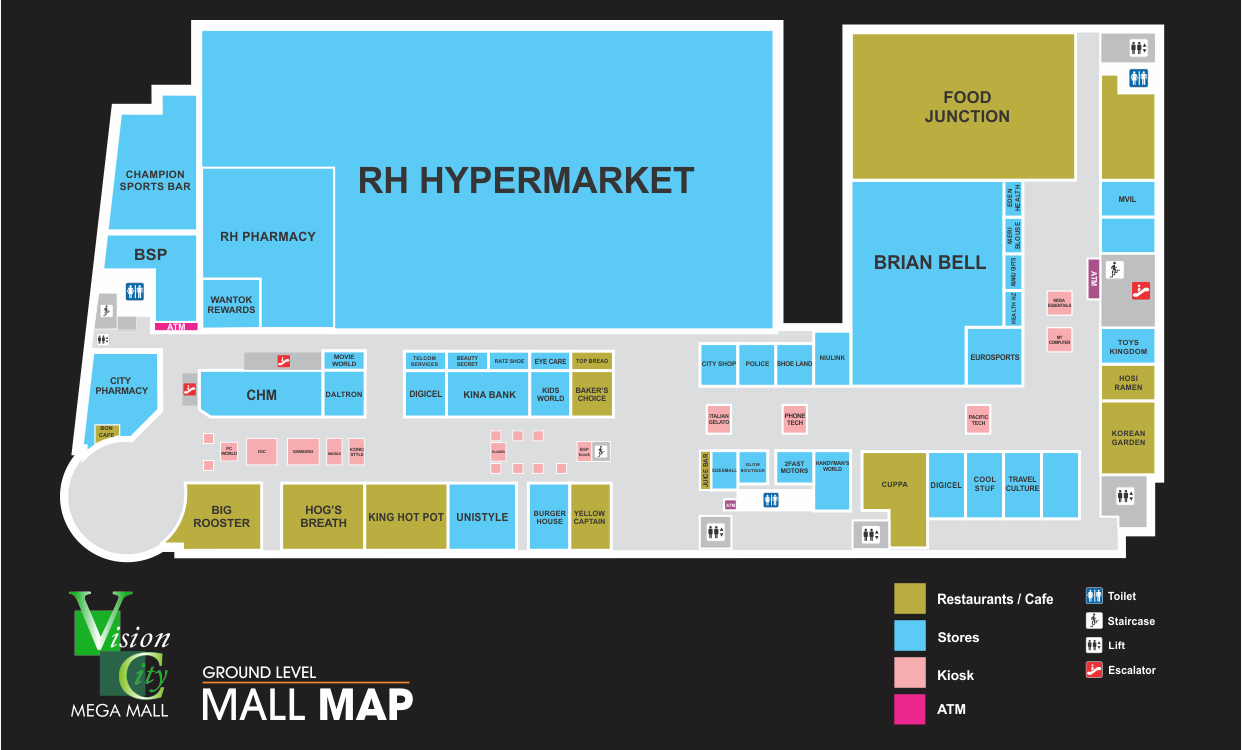 Floor Map – Vision City