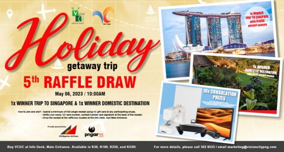 5th Raffle Draw – Vision City